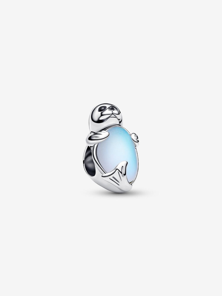 Sterling Silver Moonstone Seal Charm – Jessop Jewellers