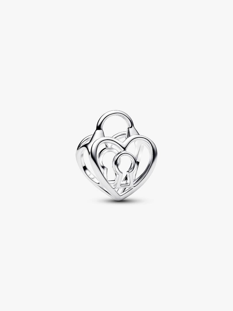 Sterling Silver Heart Padlock Charm – Jessop Jewellers